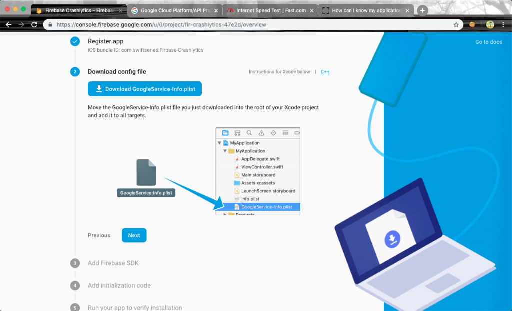 Firebase Crashlytics Integration In Ios Swift Dsym File Required Problem Resolved