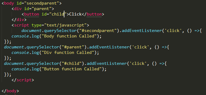 Event Bubbling And Capturing In Javascript Innovationm Blog 